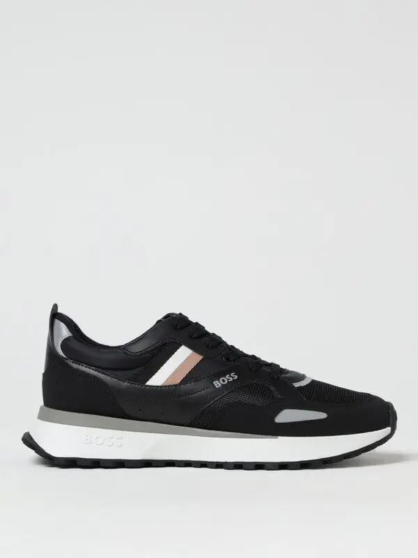 Hugo Boss Lace-up Sneakers - Black