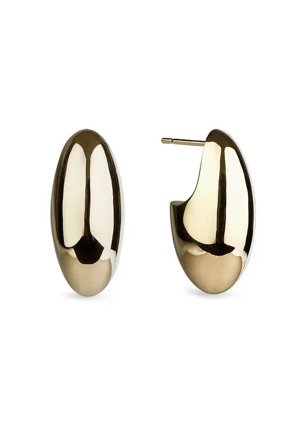 OTIUMBERG Pebble 14kt Vermeil Drop Earrings - Gold