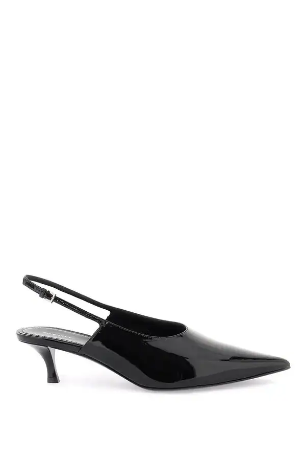 Givenchy Show Slingback Pumps - Black | Editorialist