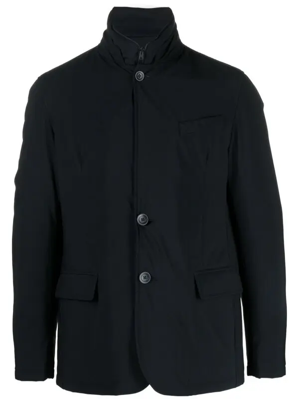 Herno High-neck Button-up Jacket