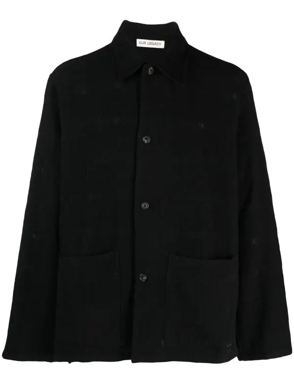 Our Legacy Maven Felted Shirt Jacket
