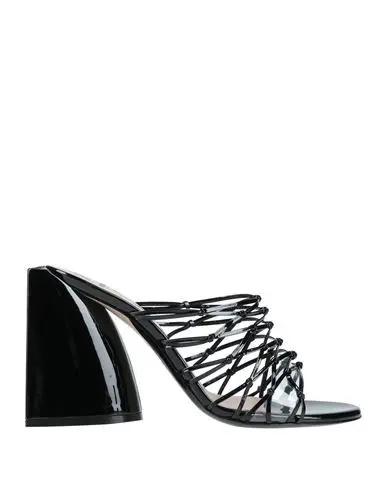 N°21 Leather Slides