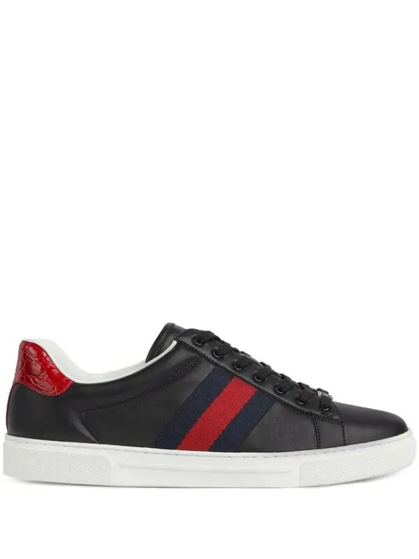 Buy Gucci Run Crystal-gg Sneakers - Black At 33% Off | Editorialist