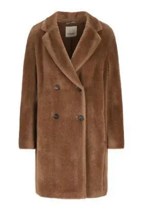 Max Mara Felted Wool Coat - Multicolor
