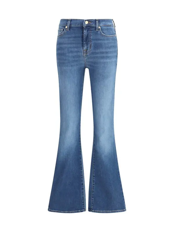 7 For All Mankind Flare Jeans - Blue