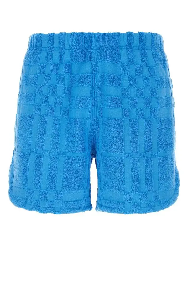 Burberry Check Motif Terry Shorts