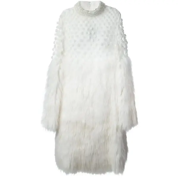 Alexander McQueen Funnel Neck Dress