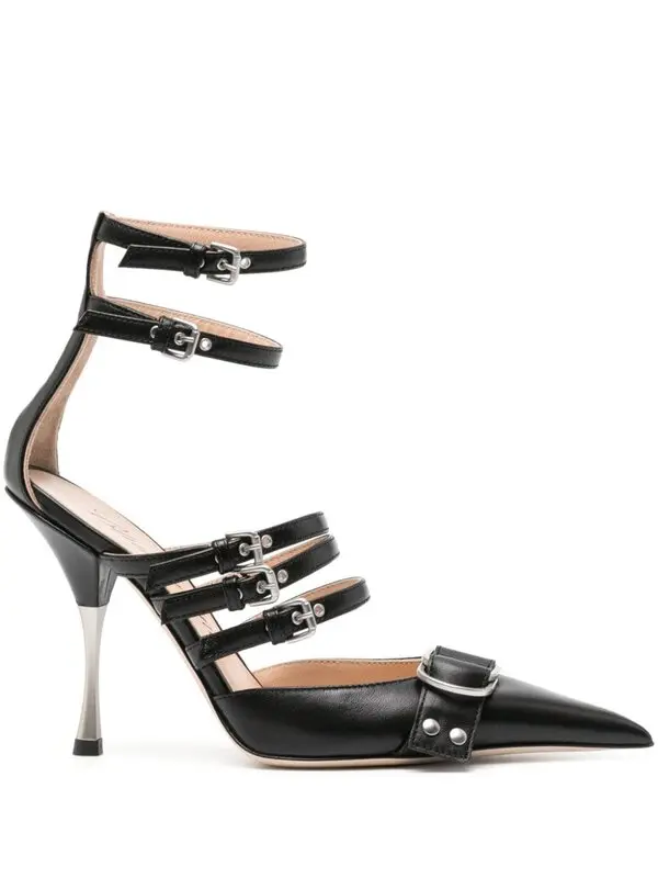 Blumarine 105mm Leather Pumps