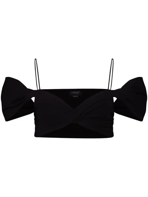 Giambattista Valli Twisted Bandeau Top