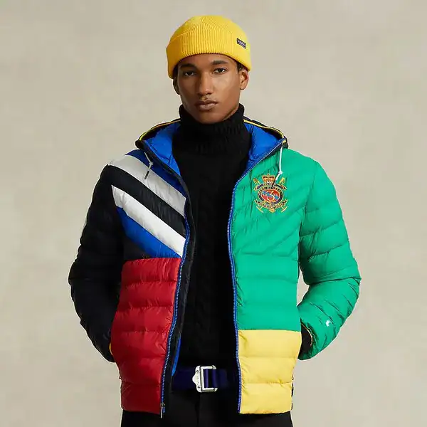 Ralph Lauren The Colden Packable Color-blocked Jacket - Rl2000 Red ...