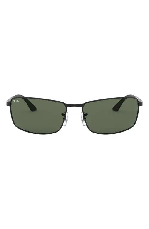 Ray-ban 64mm Rectangular Sunglasses