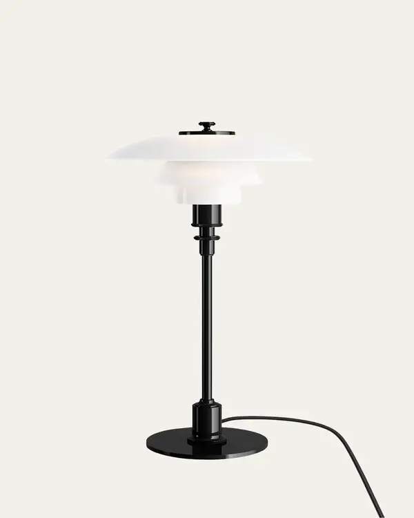LOUIS POULSEN Ph 2/1 Table Lamp, 14 - Black Metalized