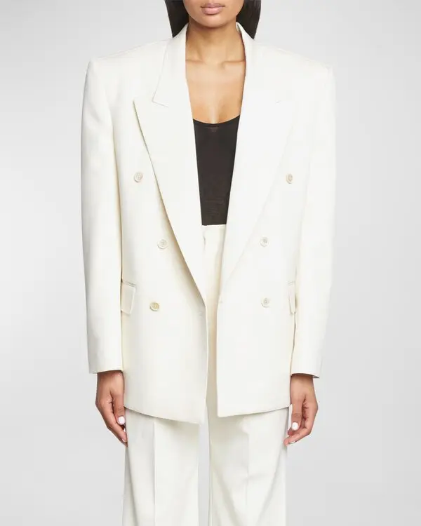 Saint Laurent Oversized Wool-blend Blazer