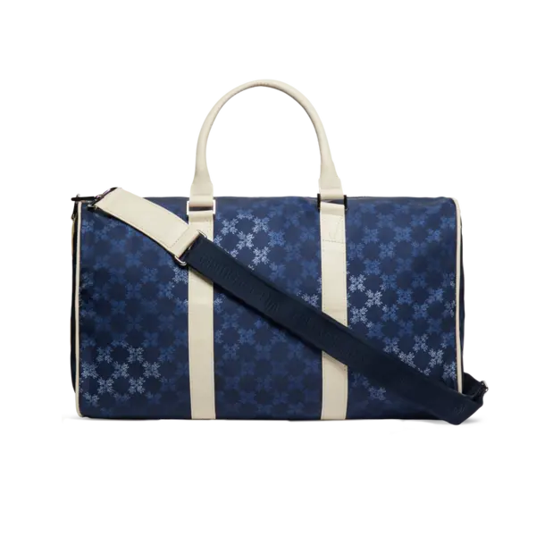 Vilebrequin Turtle Monogram Recycled Canvas Travel Bag