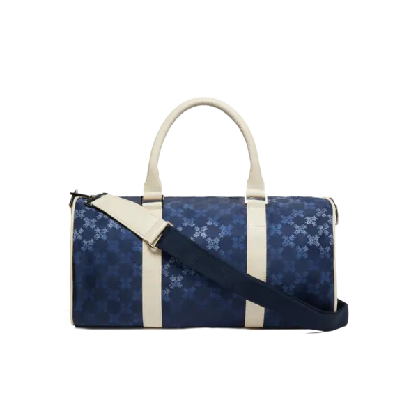 Vilebrequin Turtle Monogram Recycled Canvas 48-hour Travel Bag