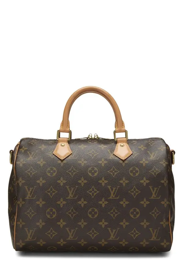 LOUIS VUITTON Monogram Canvas Speedy Bandouliere 30