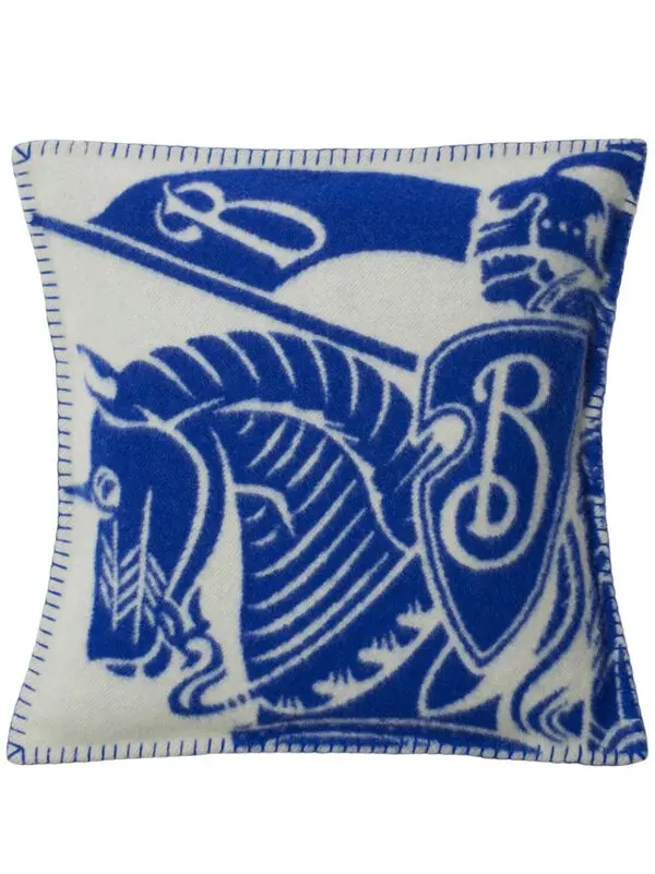 Burberry Ekd-jacquard Wool Cushion