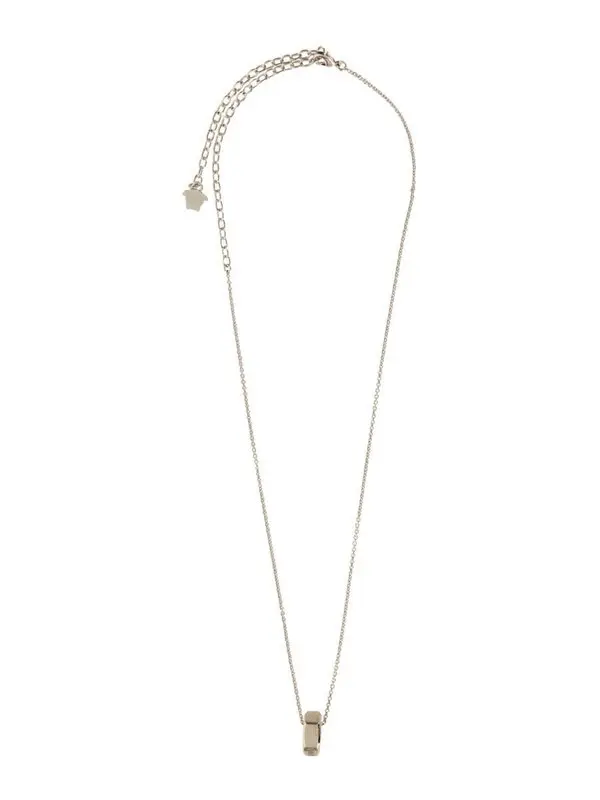 Buy Versace Greek" Nuts & Bolts Necklace - Silver At 33% Off | Editorialist