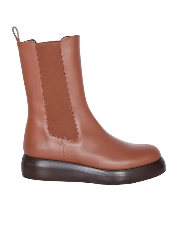 Paloma Berceló Leather Ankle Boots