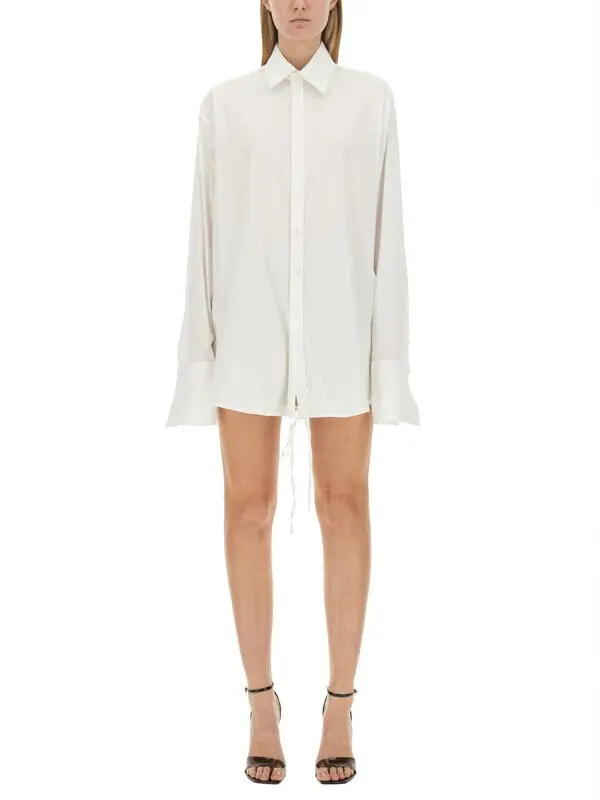 PETER DO Drawstring Shirt
