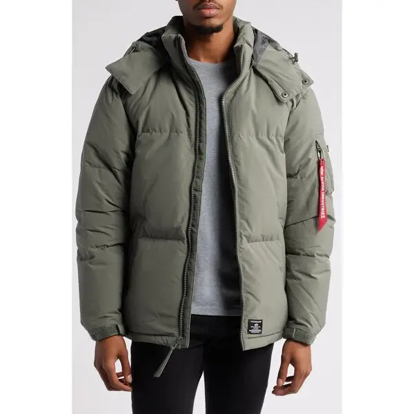 Alpha Industries Puffer Parka - Field Gray