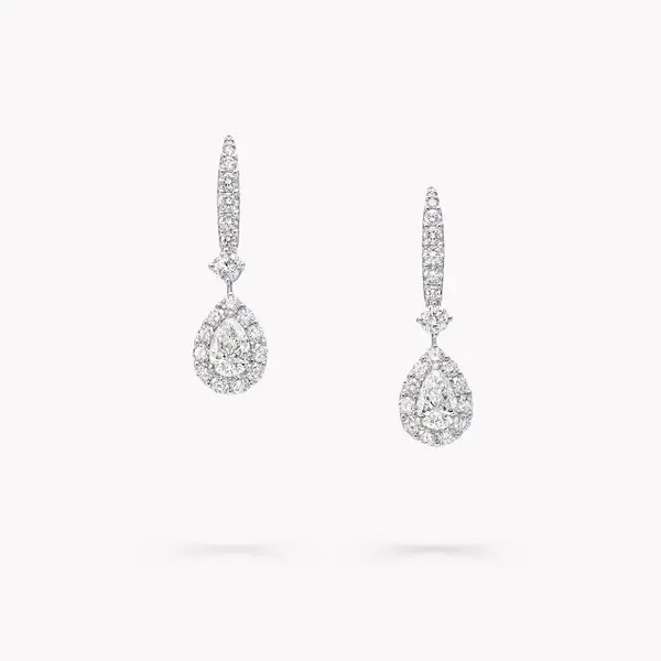 Graff Icon Pear Shape Diamond Earrings
