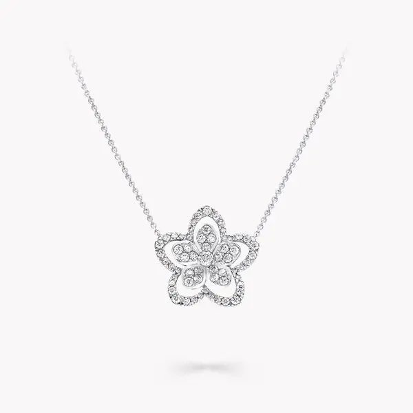 Graff Wild Flower Diamond Pendant