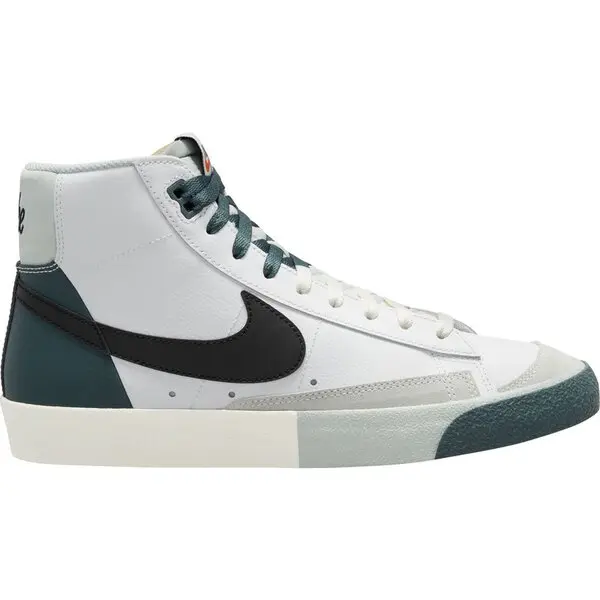 Nike Blazer Mid '77 Premium Sneaker In White/Black/Deep Jungle