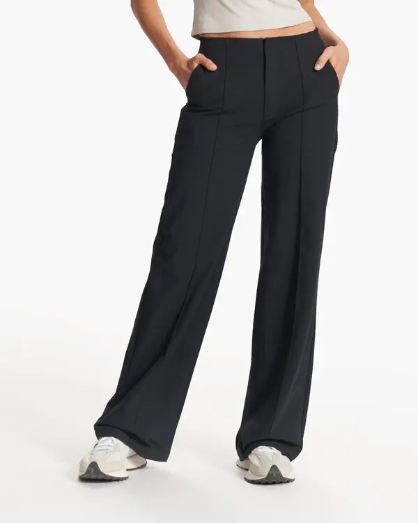 Vuori Meta Wideleg Pants - Black