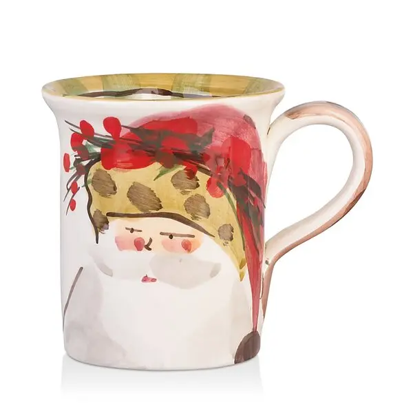 VIETRI Old St. Nick Animal Mug - Multi