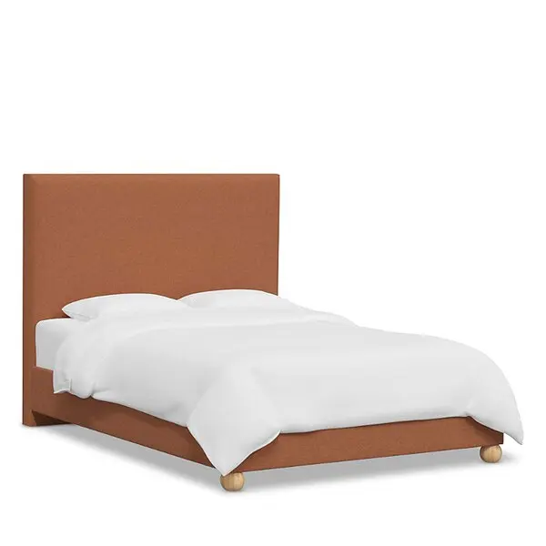 SKYLINE FURNITURE Sparrow & Wren Parker Bed, California King - Zuma Terracotta