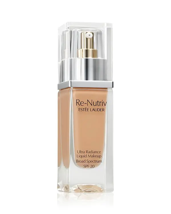 Estée Lauder Re-nutriv Ultra Radiance Liquid Foundation Spf 20 - N Wheat (medium With Neutral Subtle Gold