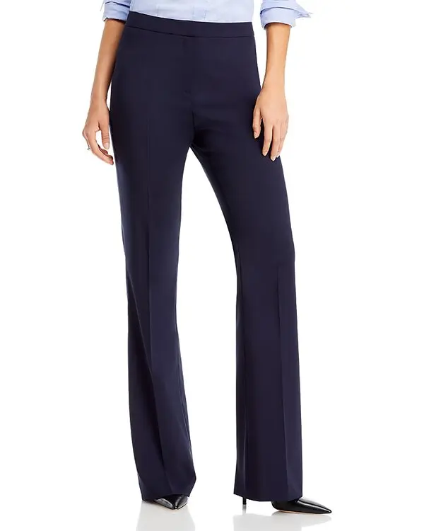 Hugo Boss Tuleah Bootcut Trousers - Navy