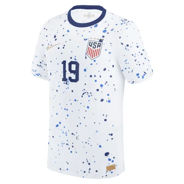 Nike Crystal Dunn Uswnt 2023 Match Home Dri-Fit Adv Soccer Jersey - Main Image