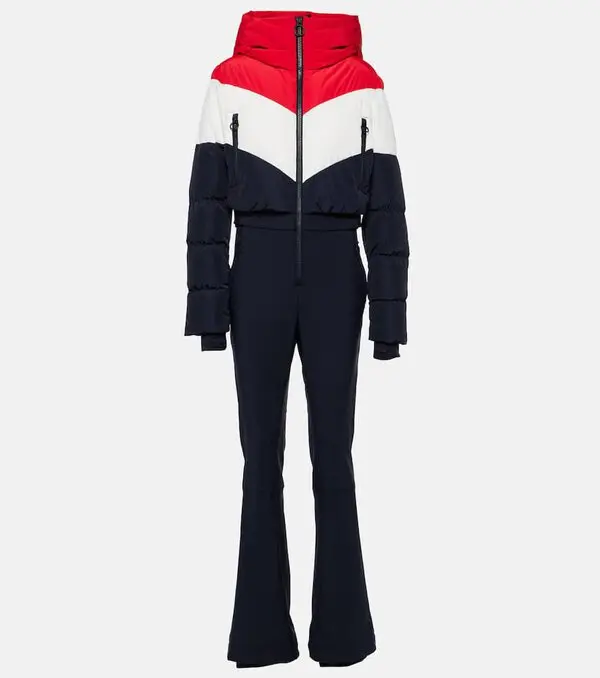 Fusalp Kira Quilted Ski Suit - Multicoloured