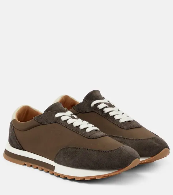THE ROW Owen Runner Sneakers - Brown