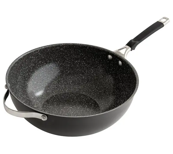 NORDICWARE Verde Ceramic Nonstick Spun 12' Wok
