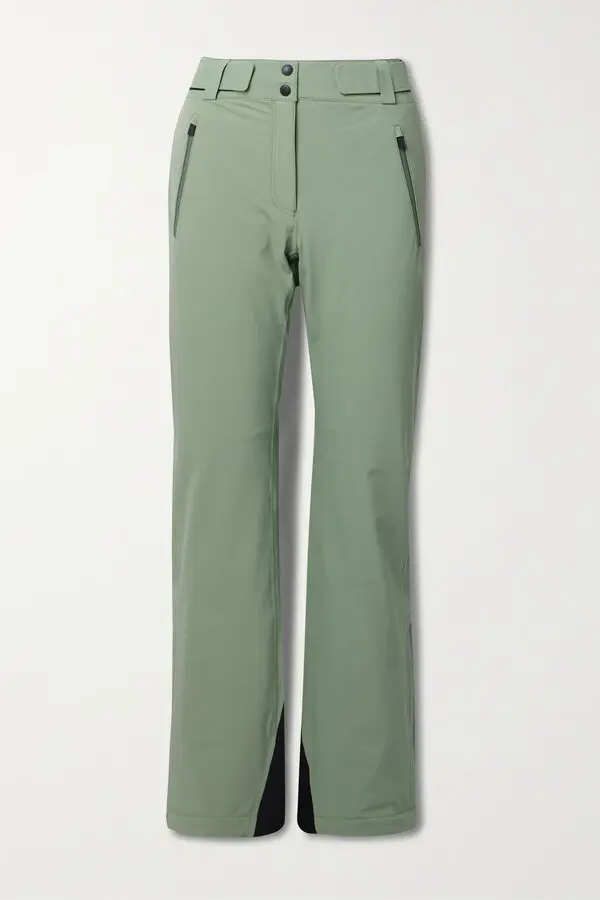 Aztech Mountain Team Aztech Padded Bootcut Ski Pants - Green