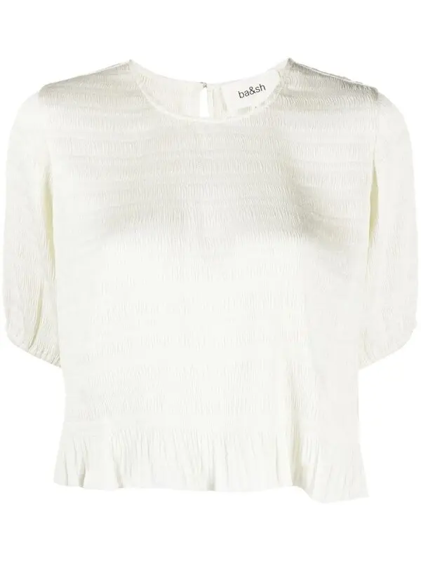 Ba&sh Ruched Blouse