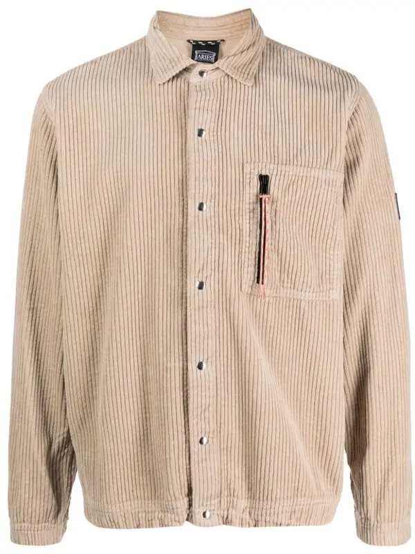 Aries Spread-collar Corduroy Jacket