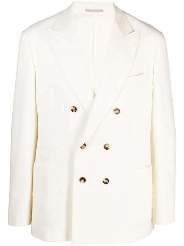 Brunello Cucinelli Double Breasted Blazer