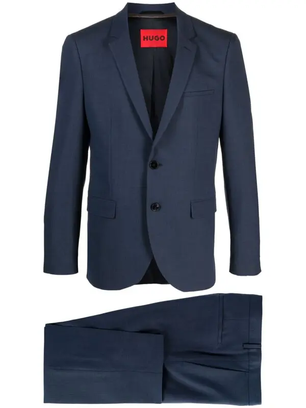 Hugo Boss Single-breasted Twill Suit