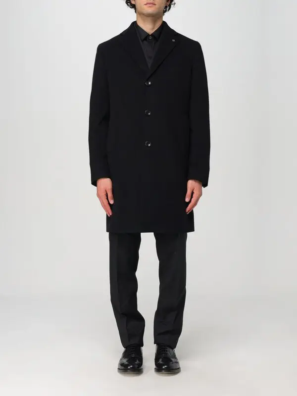 Tagliatore Tailored Coat - Black