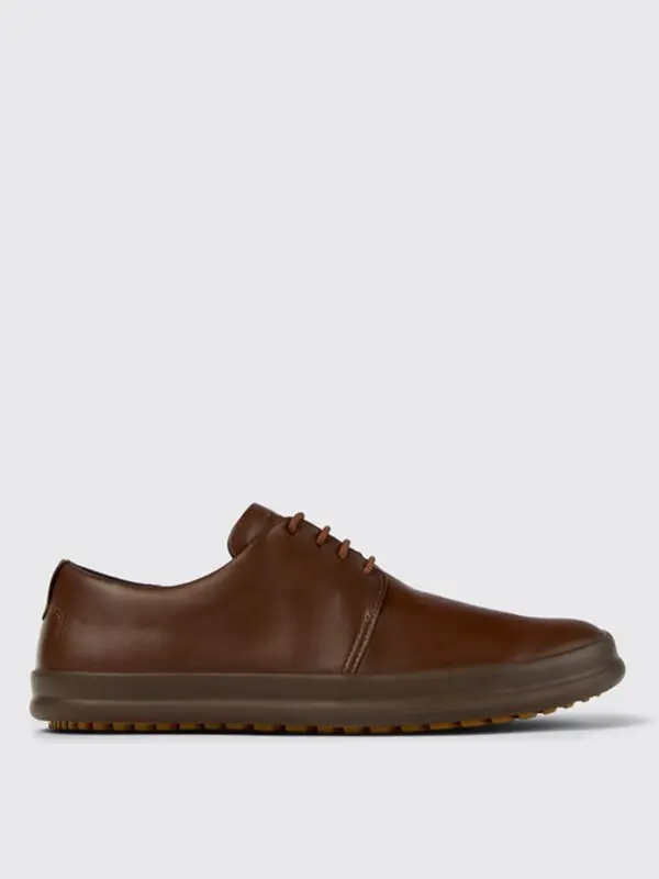Camper Chasis Leather Derby Shoes - Brown