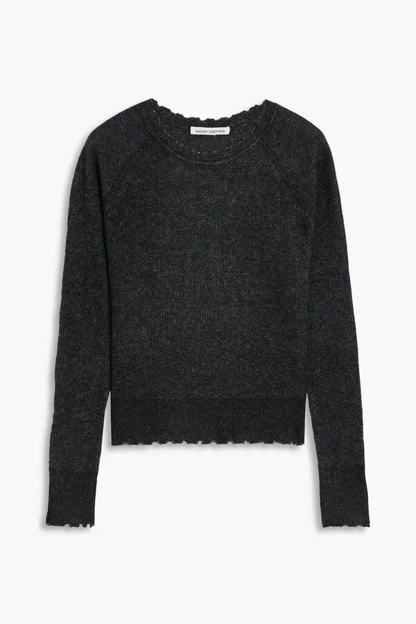 Autumn Cashmere Cashmere And Silk-blend Sweater