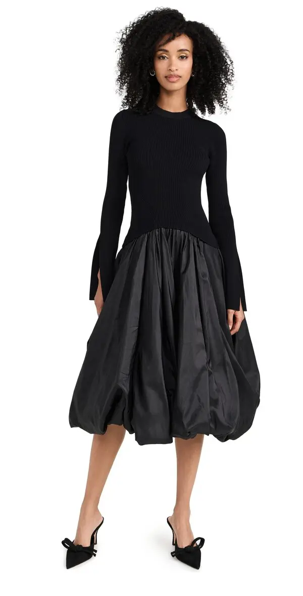 Simkhai Kenlie Midi Dress - Black