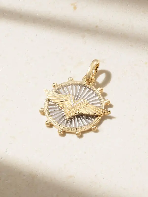 FOUNDRAE Passion Medium Diamond Pendant