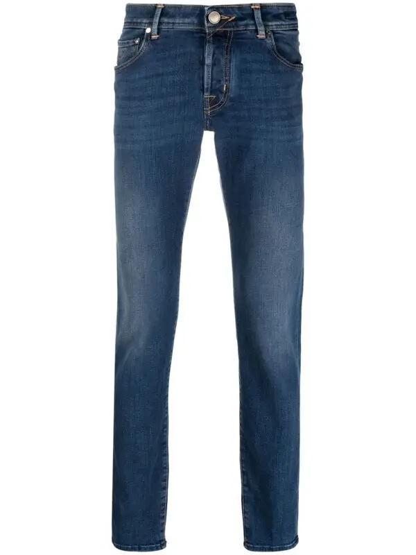 Jacob Cohen Stonewashed Skinny Jeans