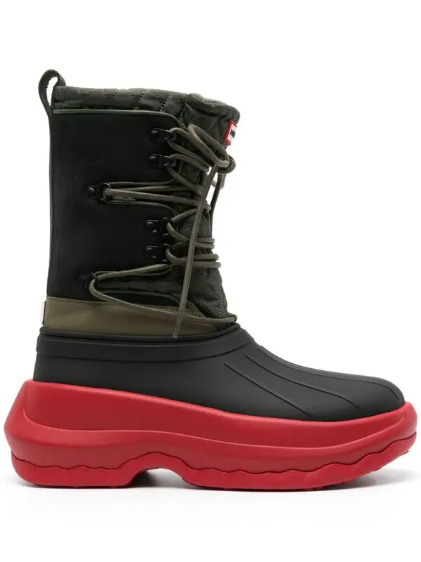 Kenzo X Hunter Lace-up Ankle Boots