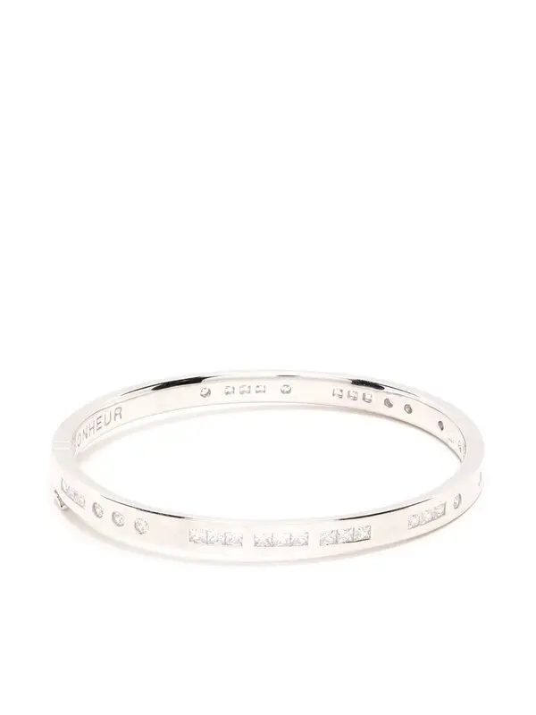 APM MONACO Crystal-embellished Polished Bracelet
